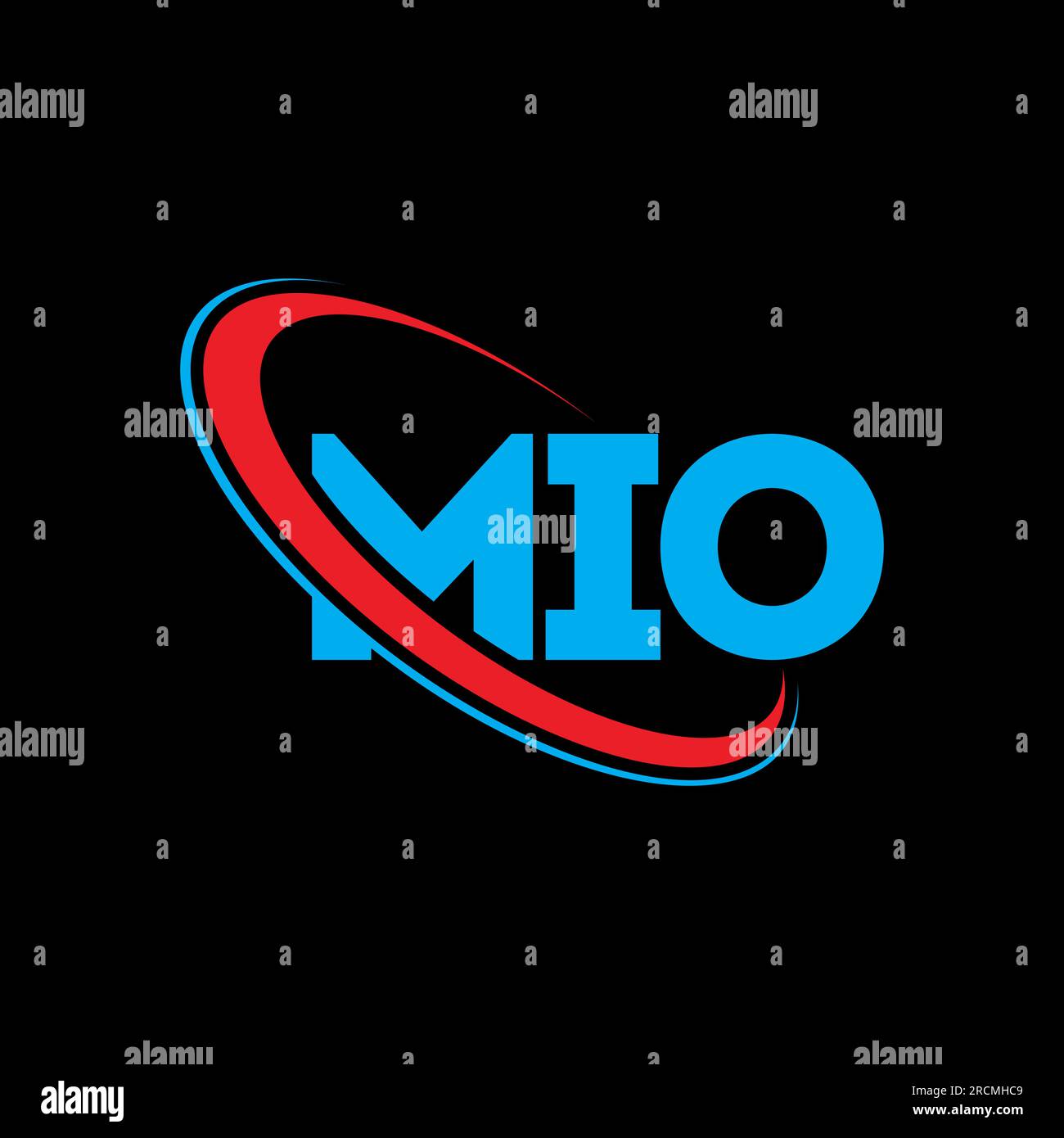 MIO logo. MIO letter. MIO letter logo design. Initials MIO logo linked ...