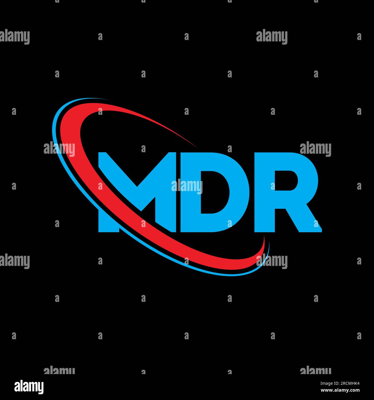 MDR logo. MDR letter. MDR letter logo design. Initials MDR logo linked ...