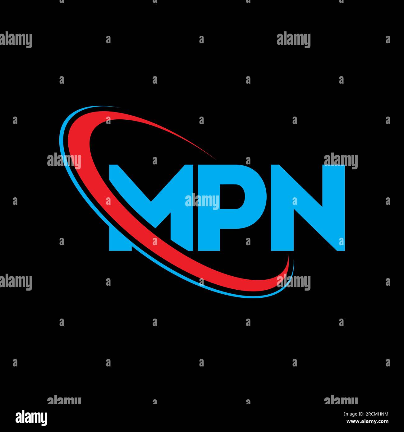 MPN logo. MPN letter. MPN letter logo design. Initials MPN logo linked ...