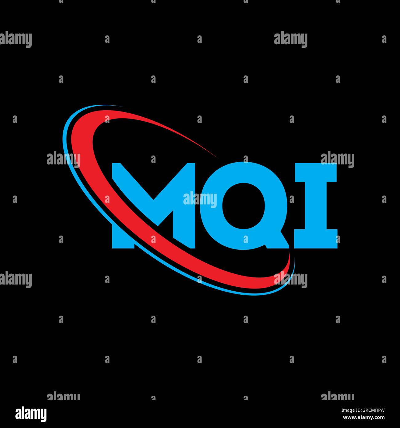 MQI logo. MQI letter. MQI letter logo design. Initials MQI logo linked ...