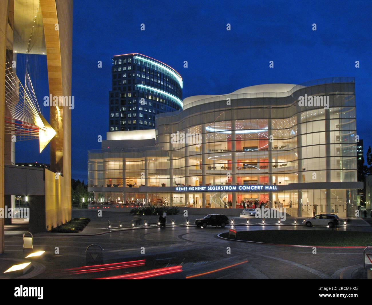 Renee and Henry Segerstrom concert hall Stock Photo - Alamy
