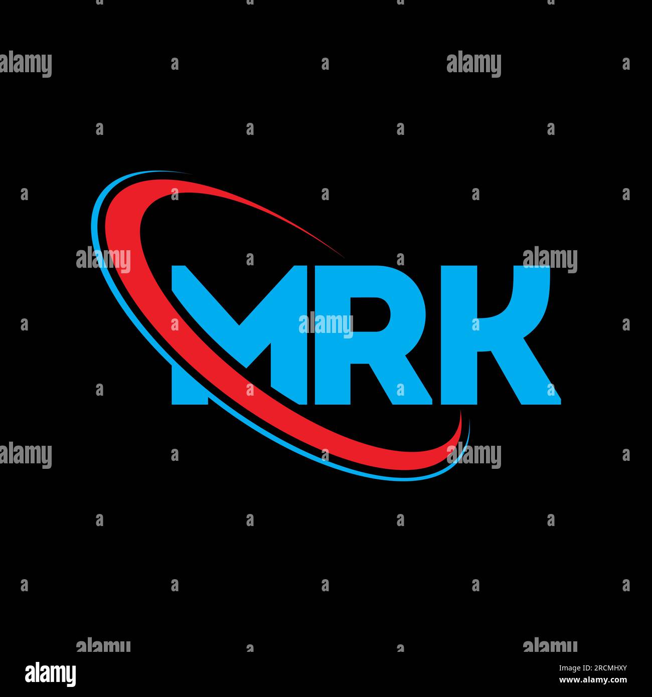 MRK logo. MRK letter. MRK letter logo design. Initials MRK logo linked ...
