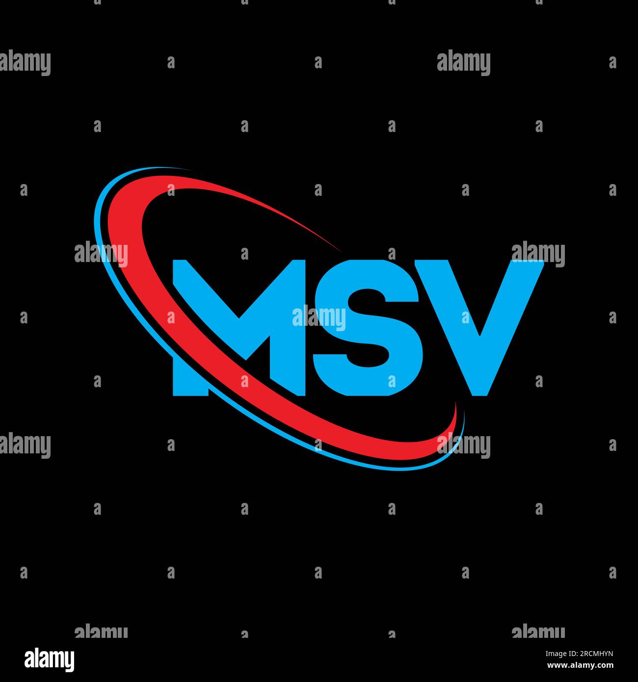 MSV logo. MSV letter. MSV letter logo design. Initials MSV logo linked ...