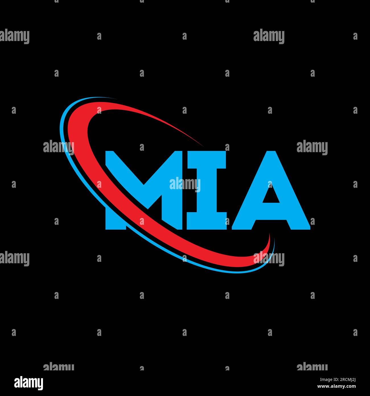 MIA logo. MIA letter. MIA letter logo design. Initials MIA logo linked ...