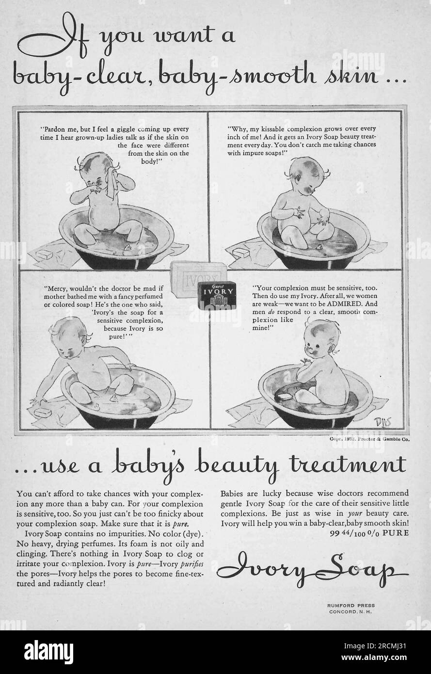 1930s usa ivory soap magazine hi-res stock photography and images - Alamy