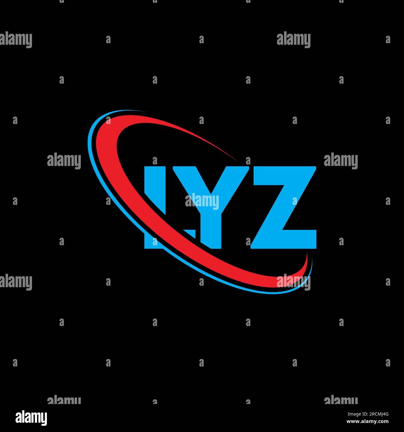 LYZ logo. LYZ letter. LYZ letter logo design. Initials LYZ logo linked ...