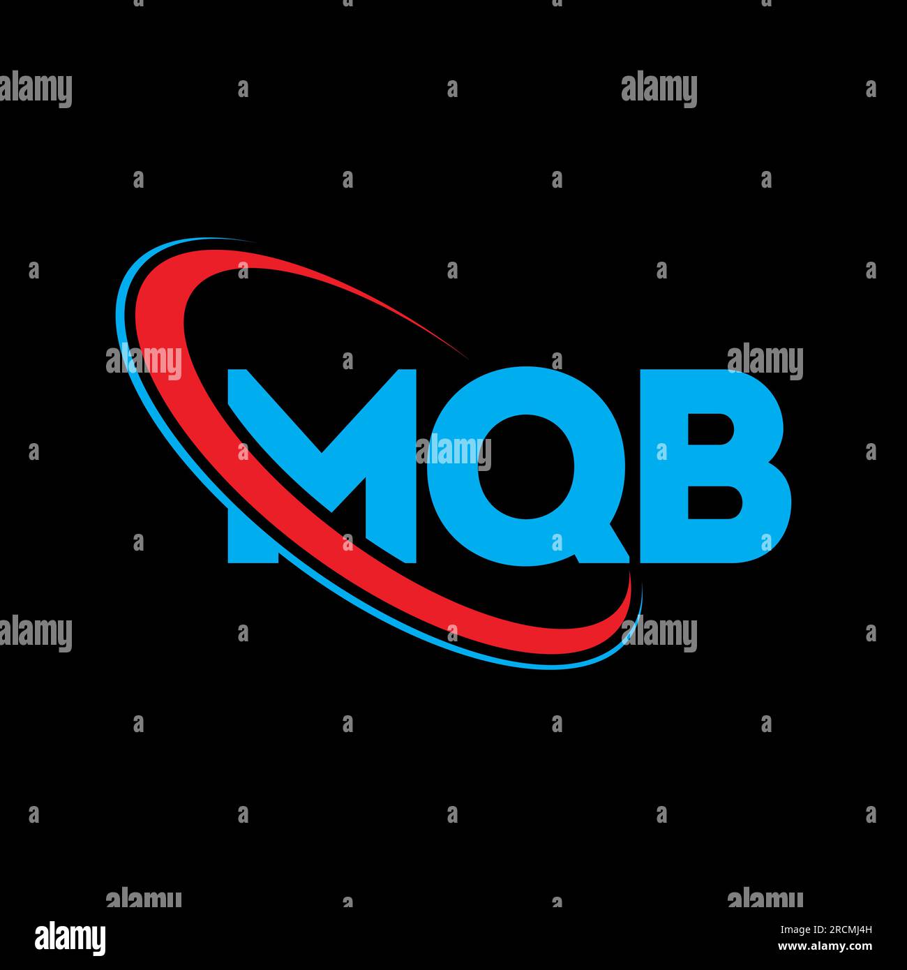 MQB logo. MQB letter. MQB letter logo design. Initials MQB logo linked with circle and uppercase ...