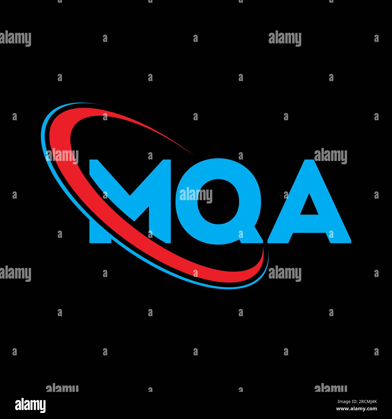 MQA logo. MQA letter. MQA letter logo design. Initials MQA logo linked ...