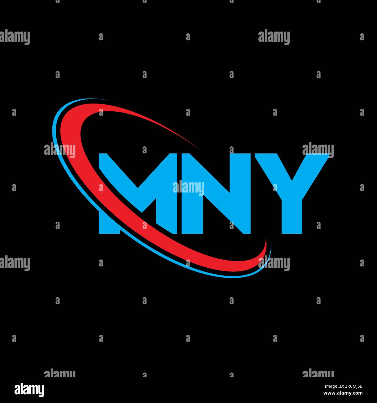 MNY logo. MNY letter. MNY letter logo design. Initials MNY logo linked ...