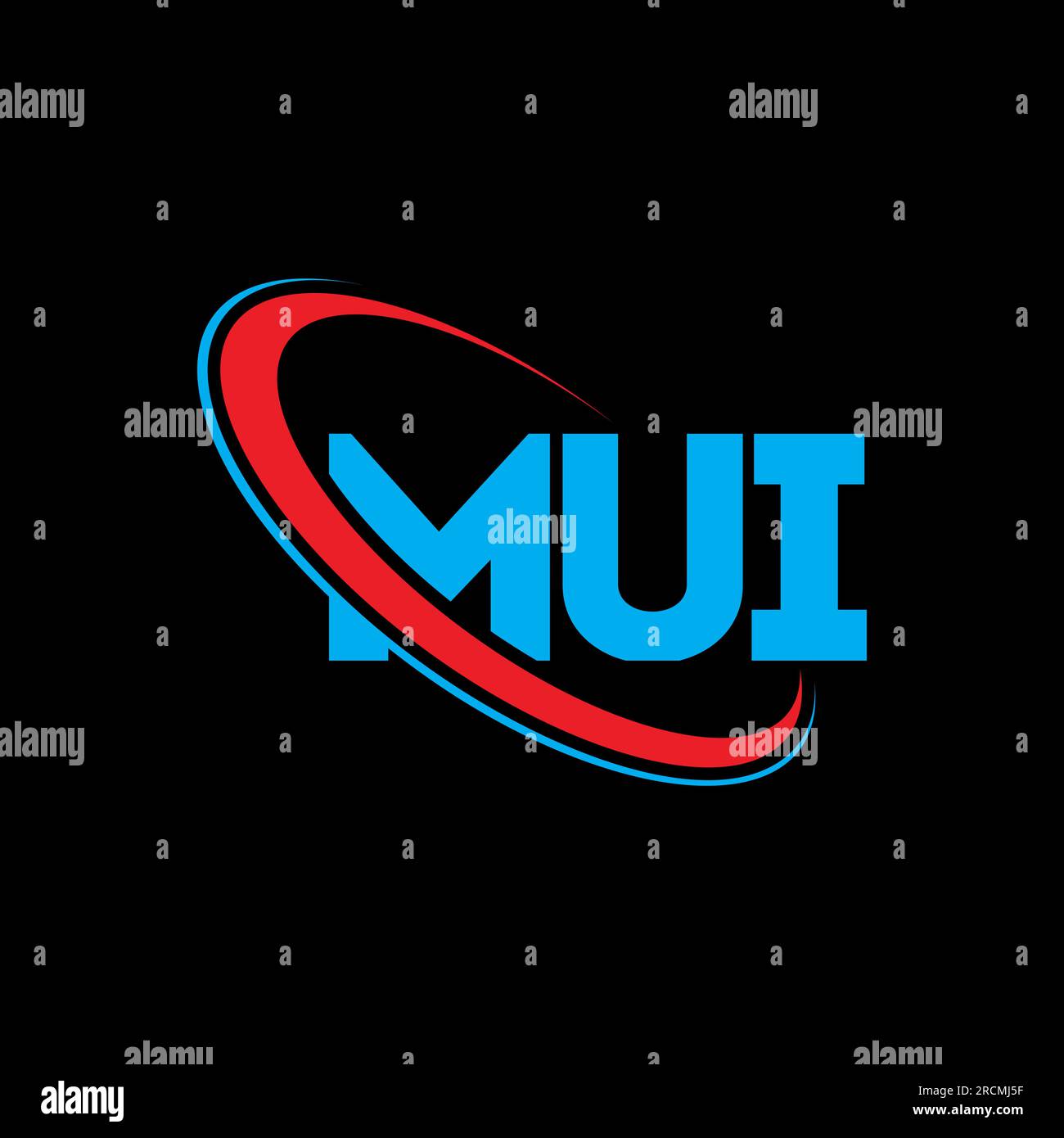 MUI logo. MUI letter. MUI letter logo design. Initials MUI logo linked ...