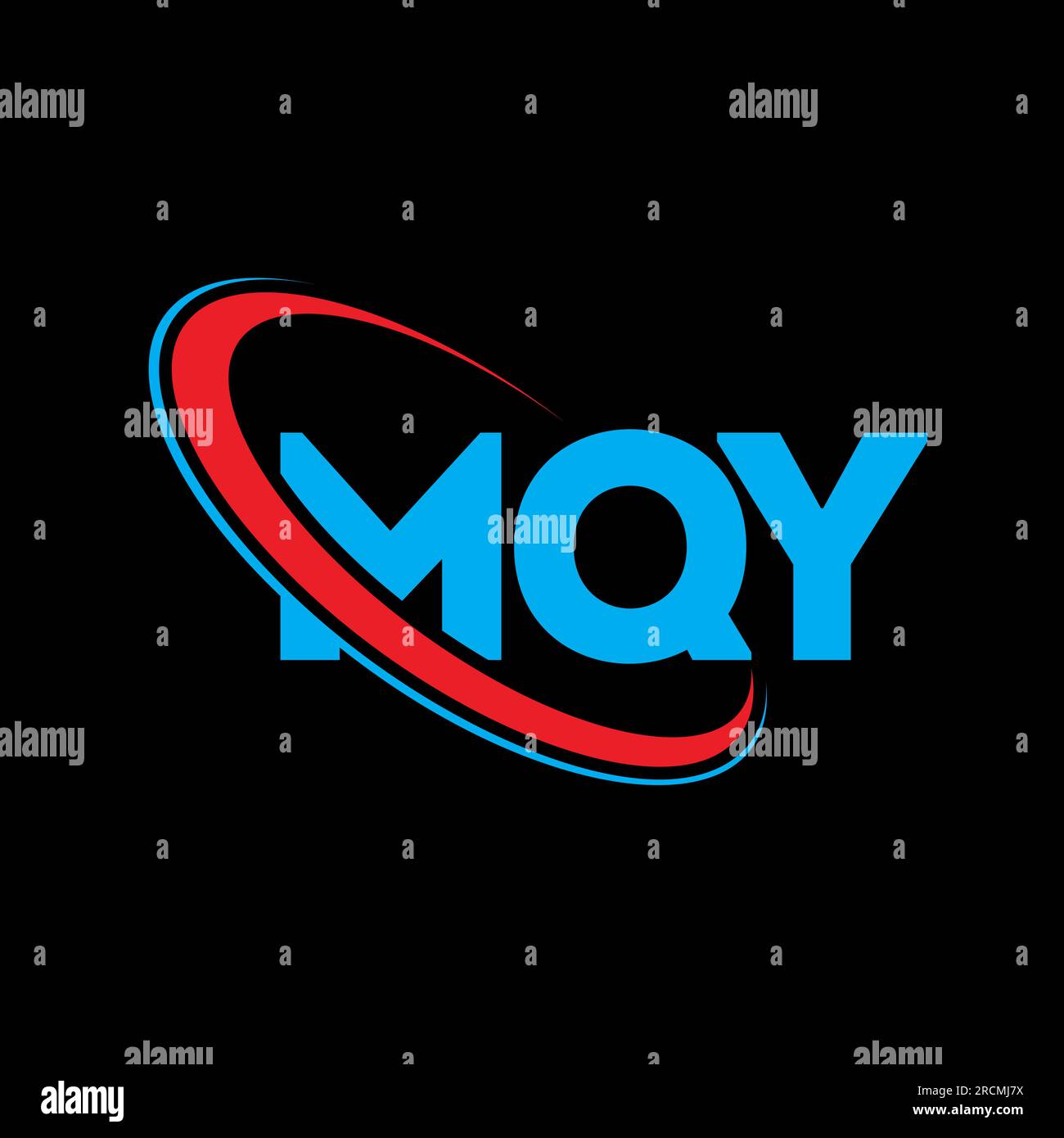 MQY logo. MQY letter. MQY letter logo design. Initials MQY logo linked ...