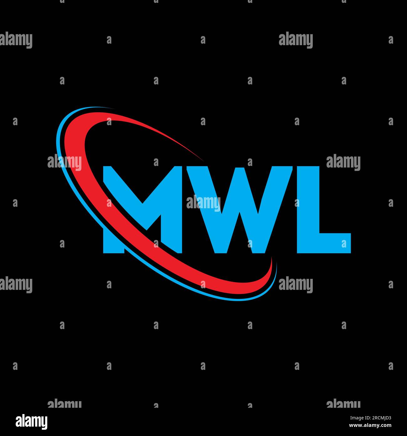 MWL logo. MWL letter. MWL letter logo design. Initials MWL logo linked ...