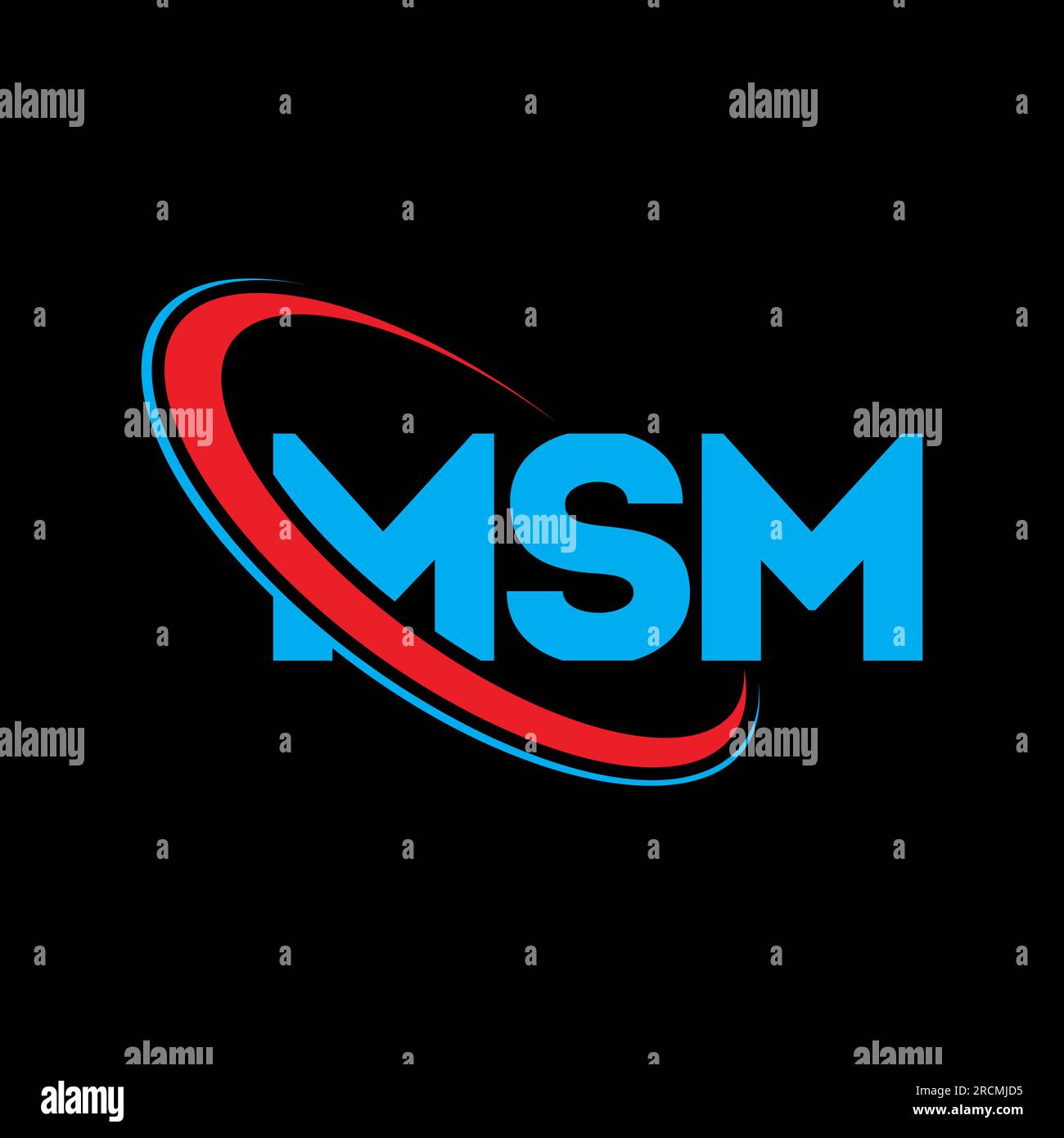 MSM logo. MSM letter. MSM letter logo design. Initials MSM logo linked with circle and uppercase ...