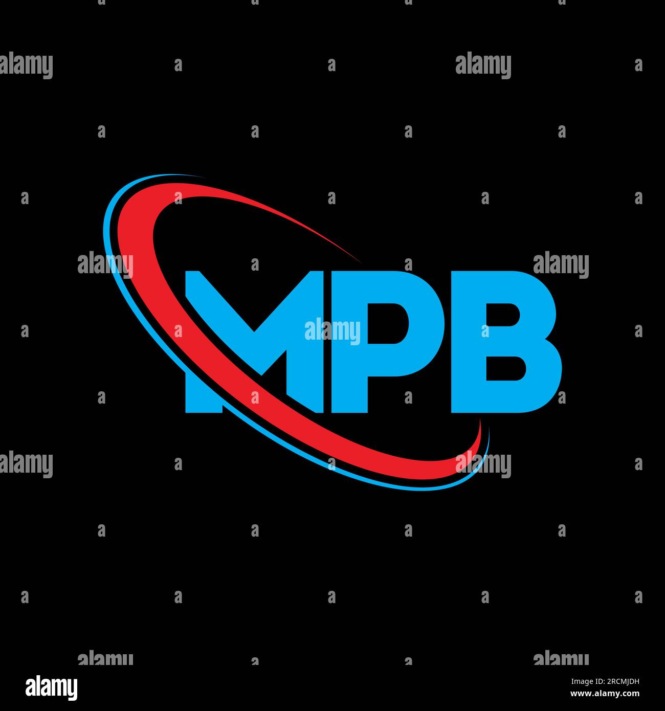 MPB logo. MPB letter. MPB letter logo design. Initials MPB logo linked ...