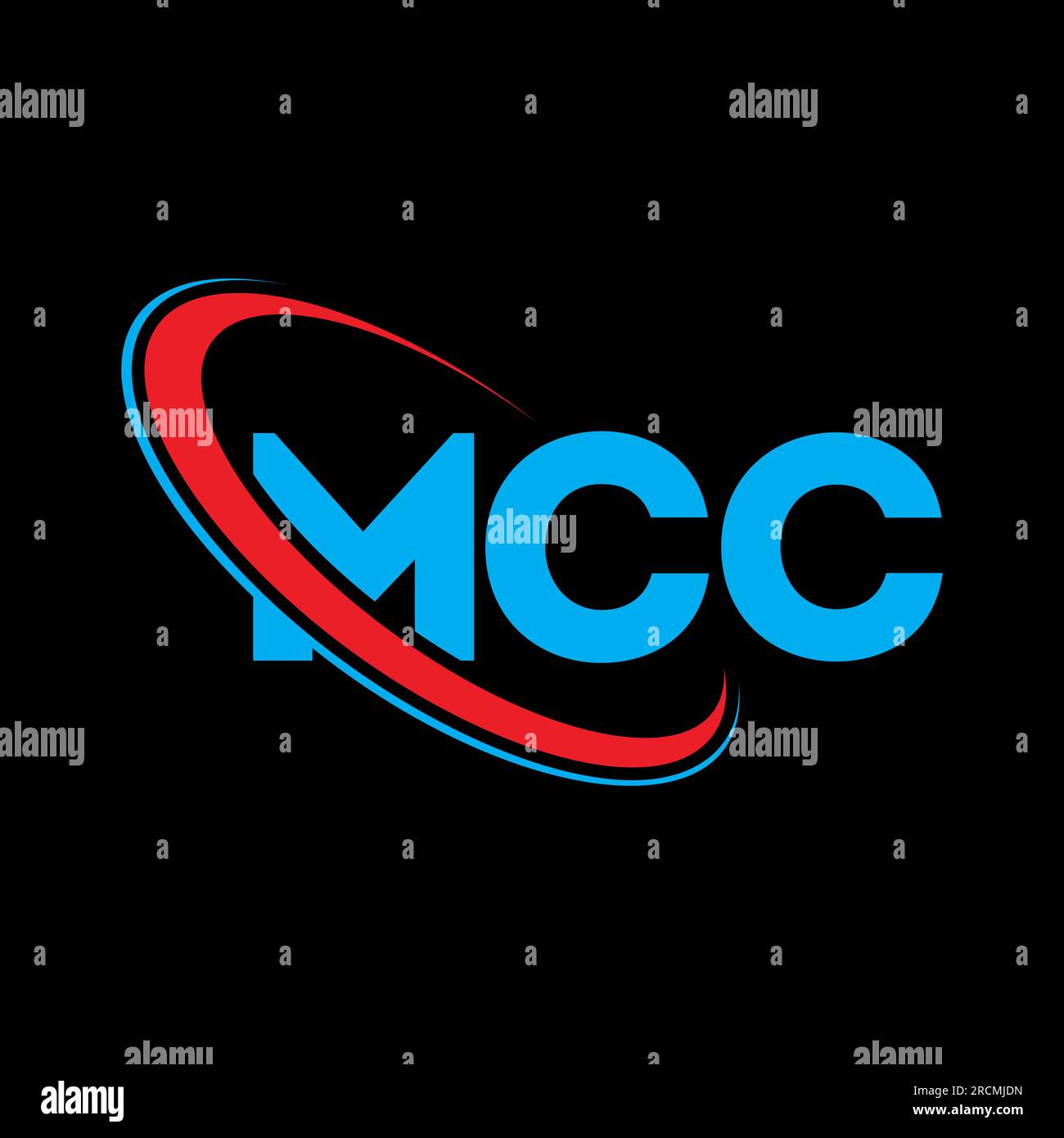 MCC logo. MCC letter. MCC letter logo design. Initials MCC logo linked ...