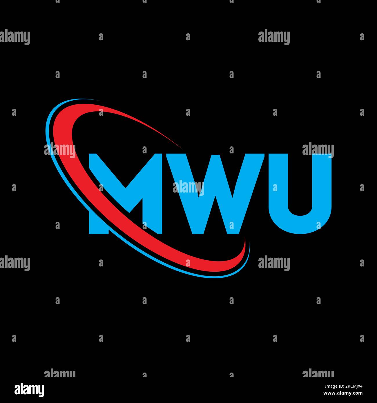 Mwu logo design hi-res stock photography and images - Alamy