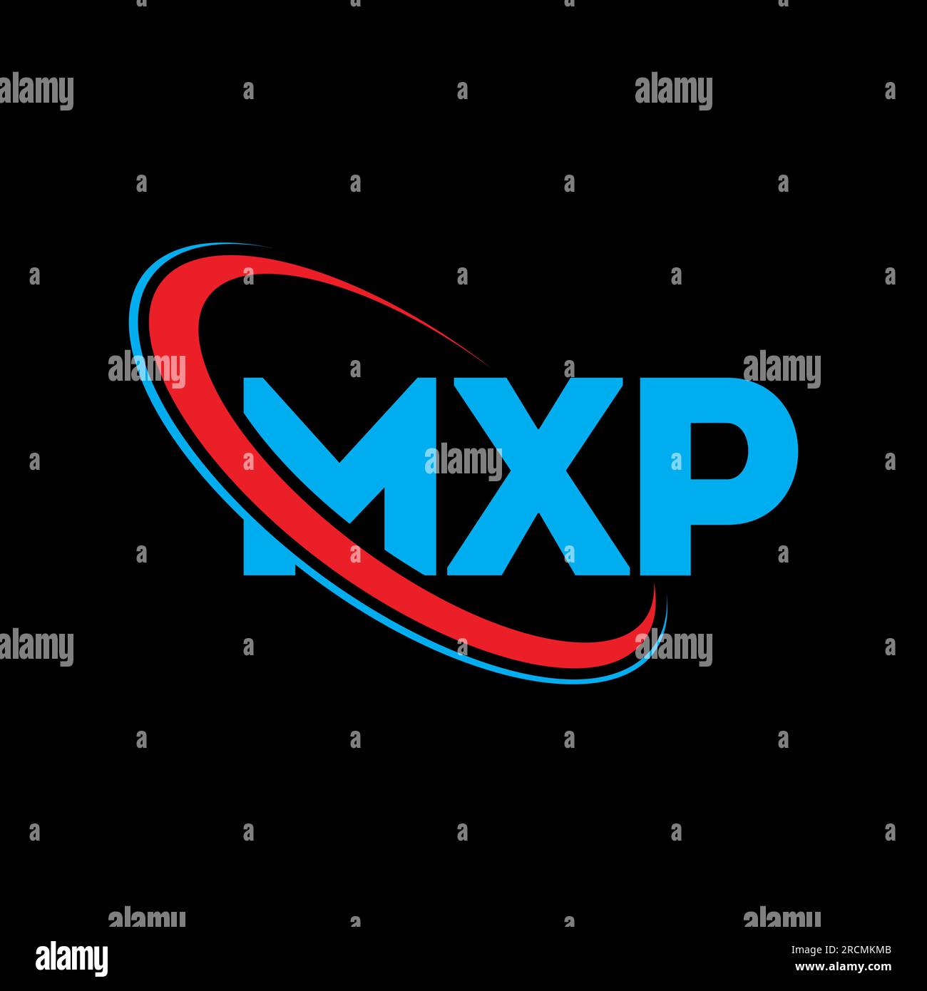 MXP logo. MXP letter. MXP letter logo design. Initials MXP logo linked ...