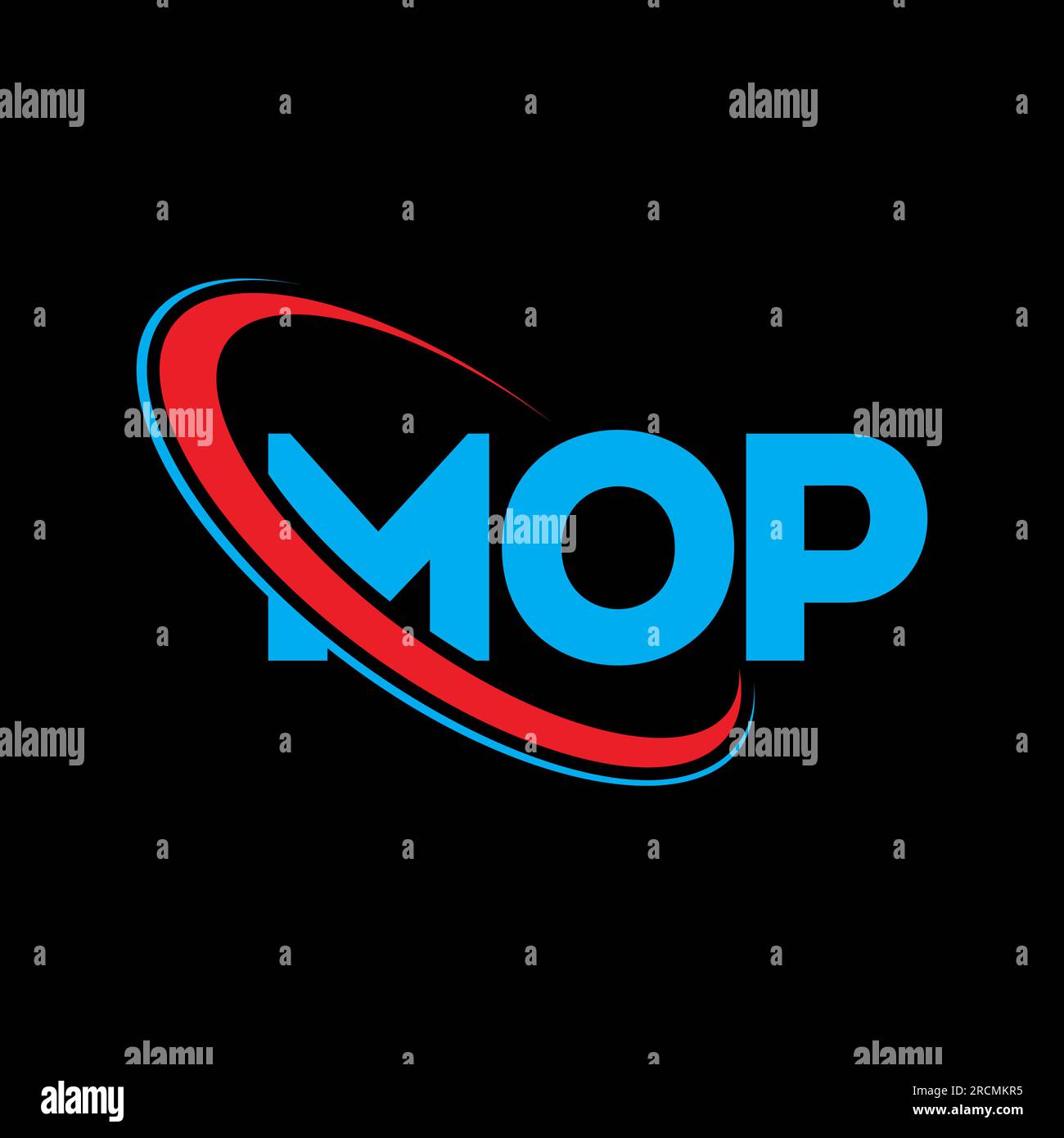 MOP logo. MOP letter. MOP letter logo design. Initials MOP logo linked ...