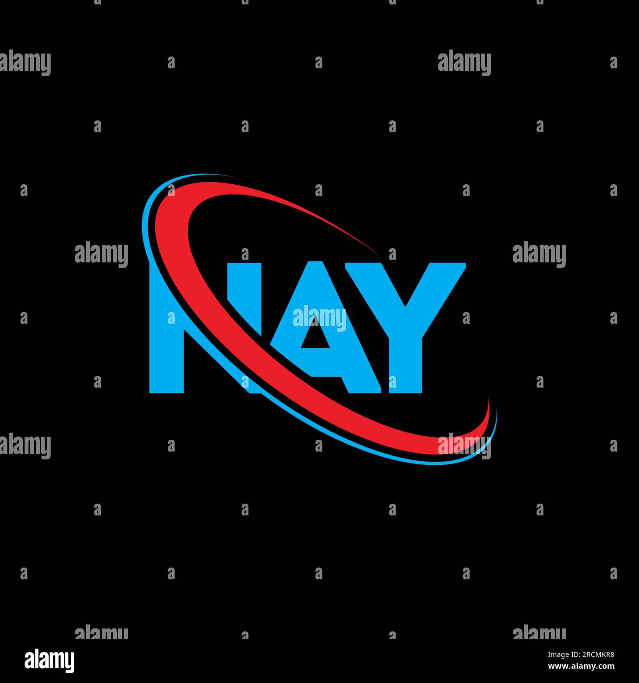 NAY logo. NAY letter. NAY letter logo design. Initials NAY logo linked ...