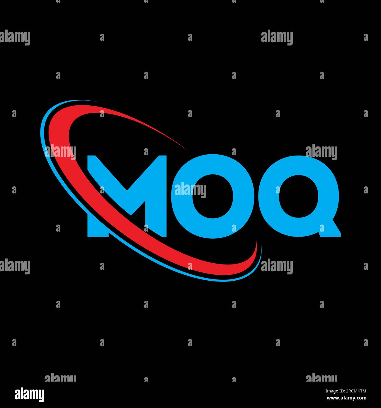 MOQ logo. MOQ letter. MOQ letter logo design. Initials MOQ logo linked ...