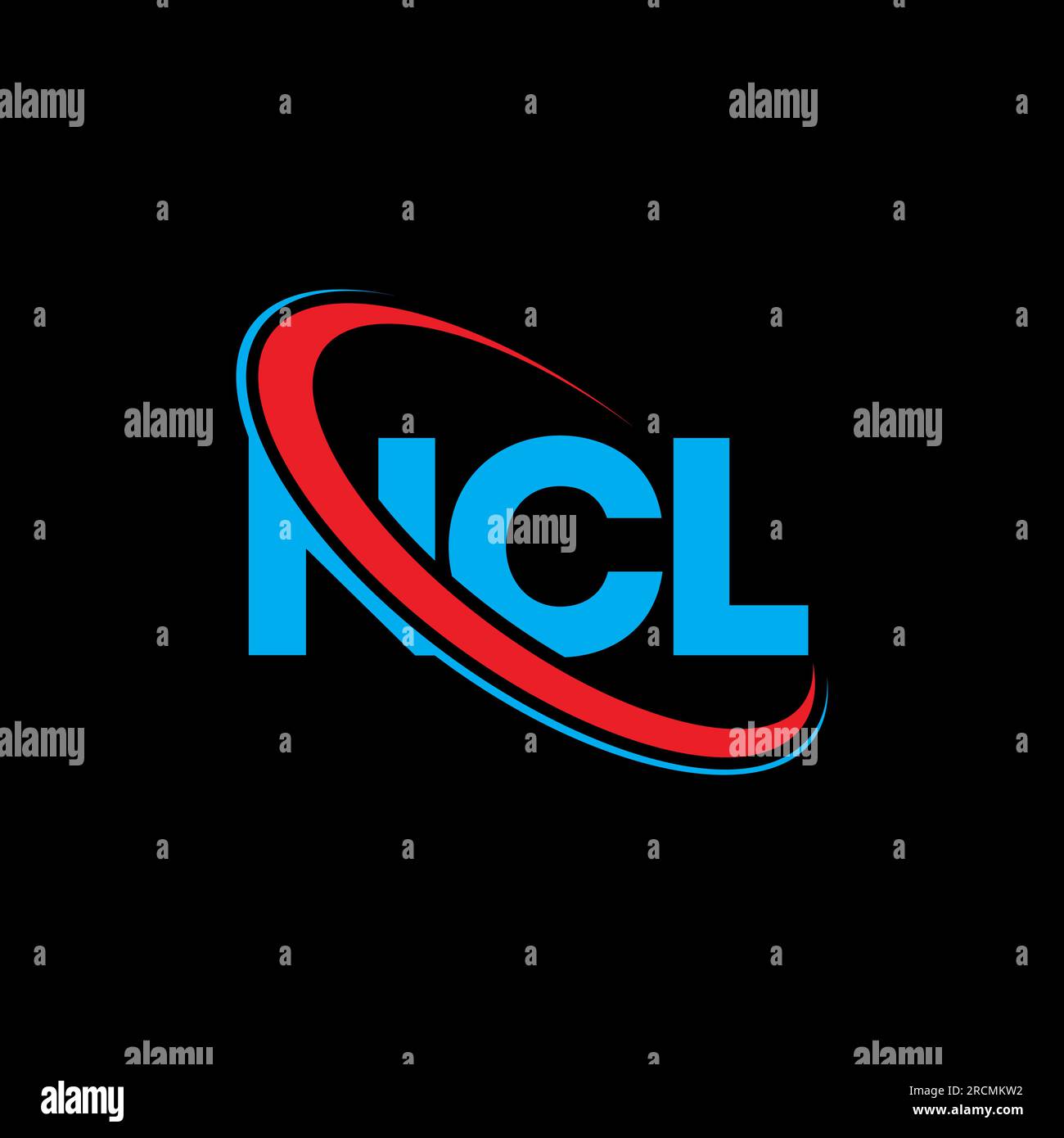 NCL logo. NCL letter. NCL letter logo design. Initials NCL logo linked ...