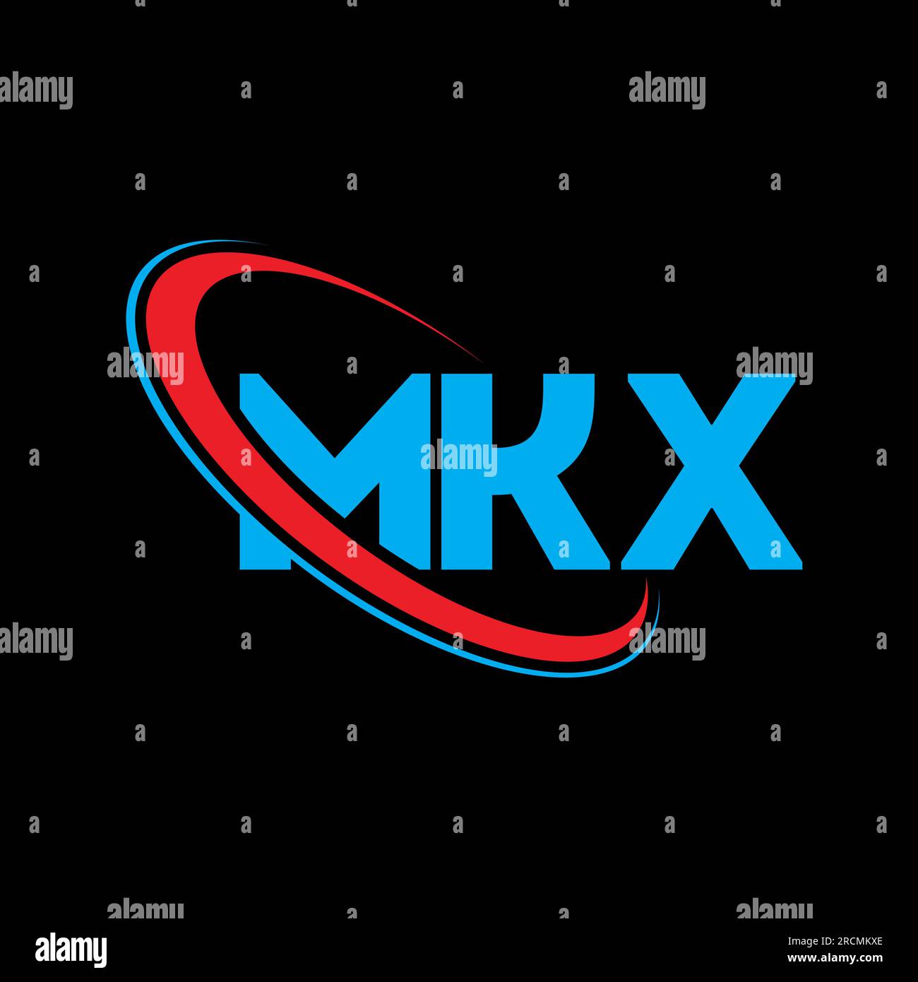 Mkx logo design Stock Vector Images - Alamy