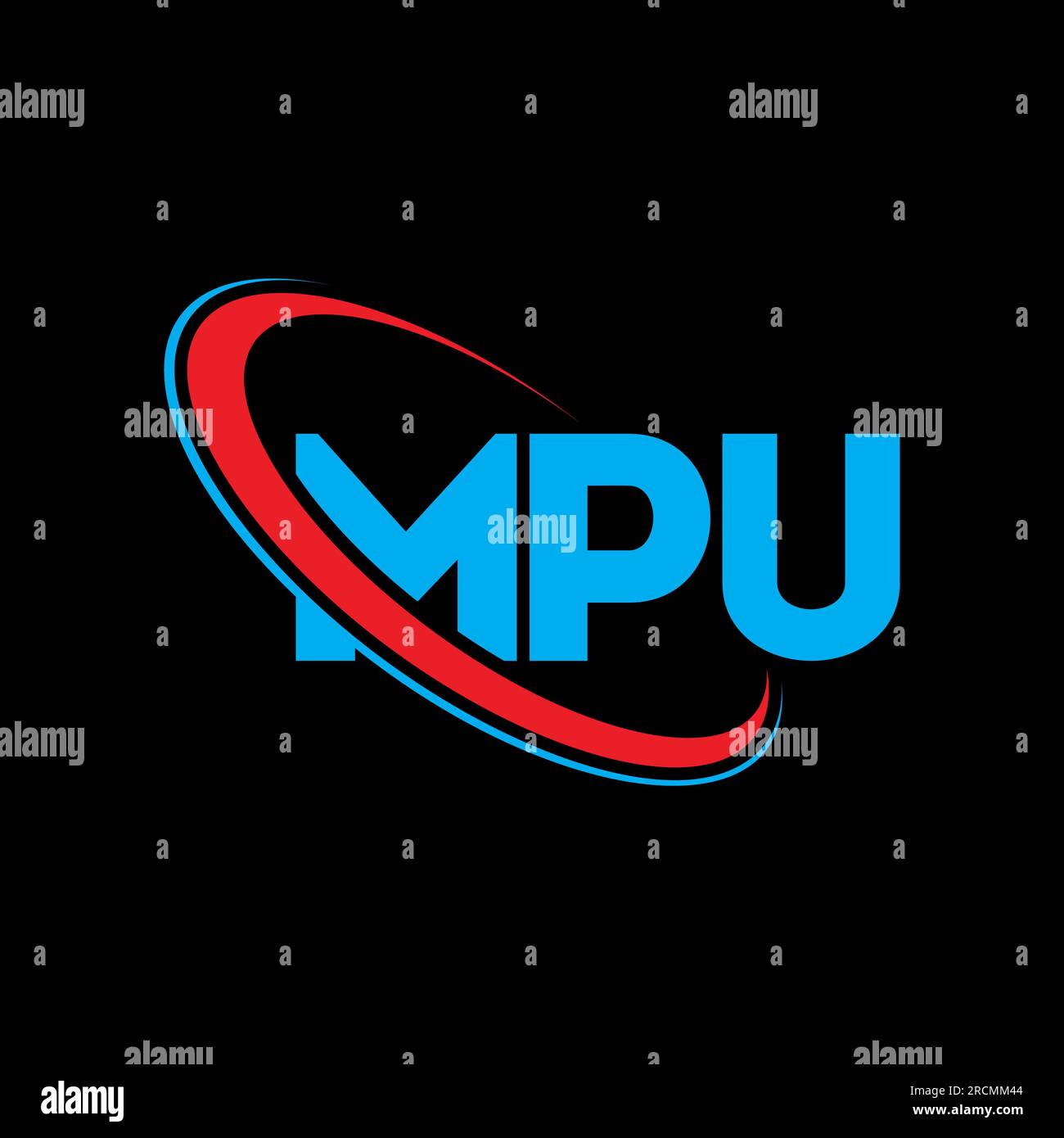 MPU logo. MPU letter. MPU letter logo design. Initials MPU logo linked ...