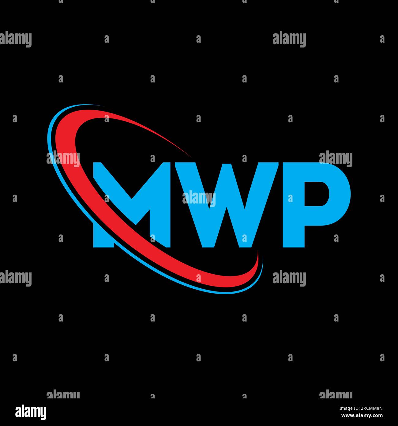 MWP logo. MWP letter. MWP letter logo design. Initials MWP logo linked ...