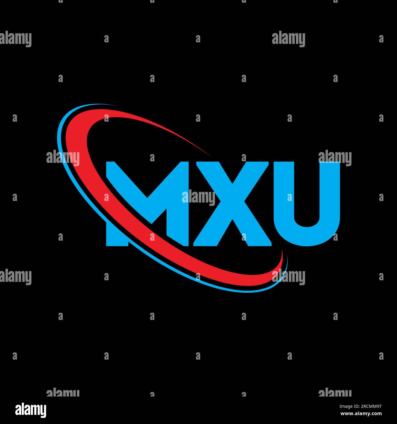 Mxu logo design hi-res stock photography and images - Alamy