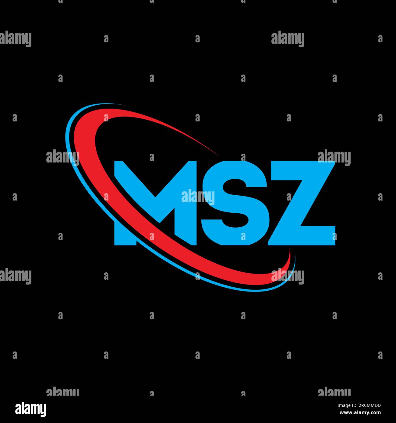 MSZ logo. MSZ letter. MSZ letter logo design. Initials MSZ logo linked ...