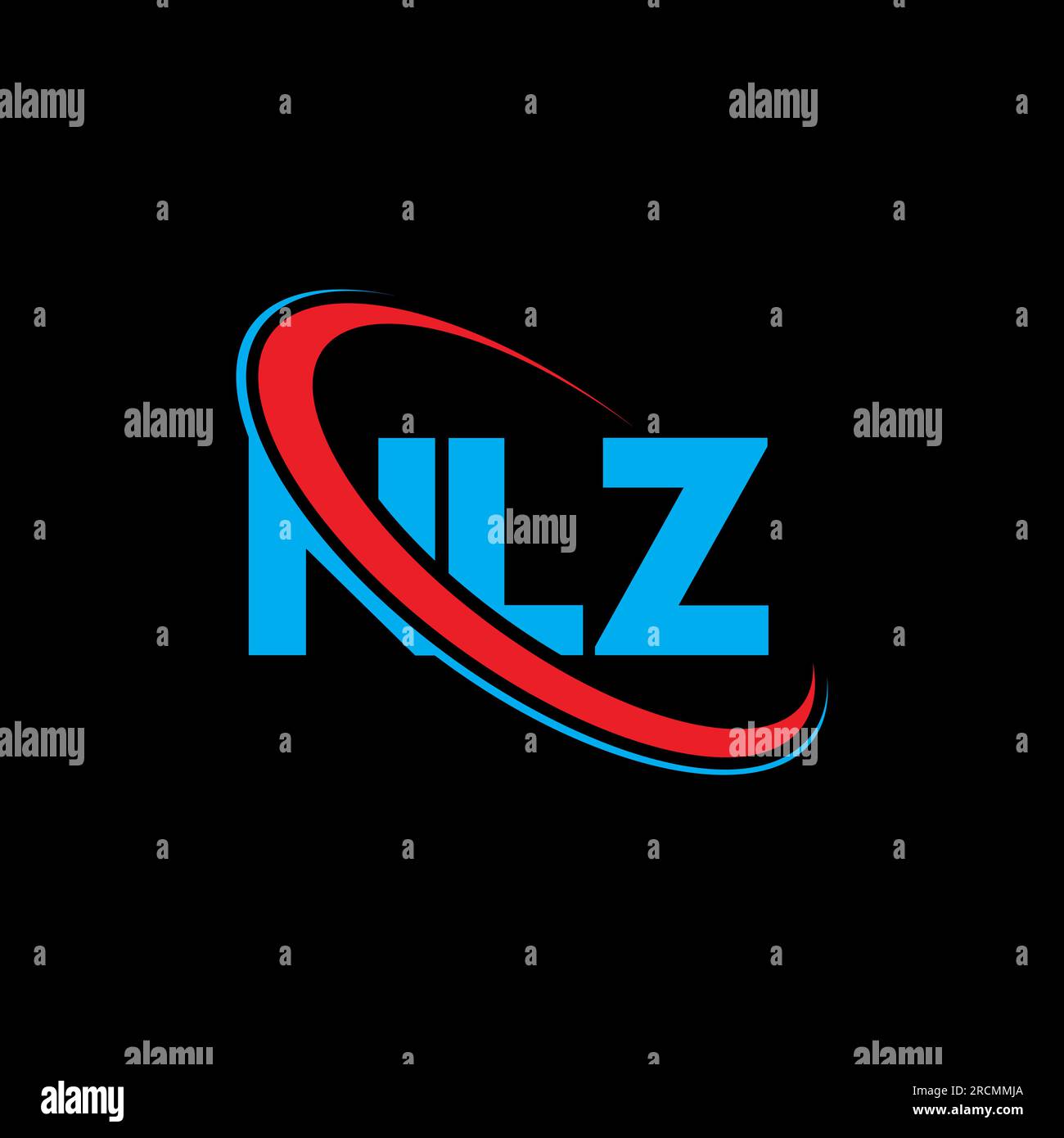 NLZ logo. NLZ letter. NLZ letter logo design. Initials NLZ logo linked ...