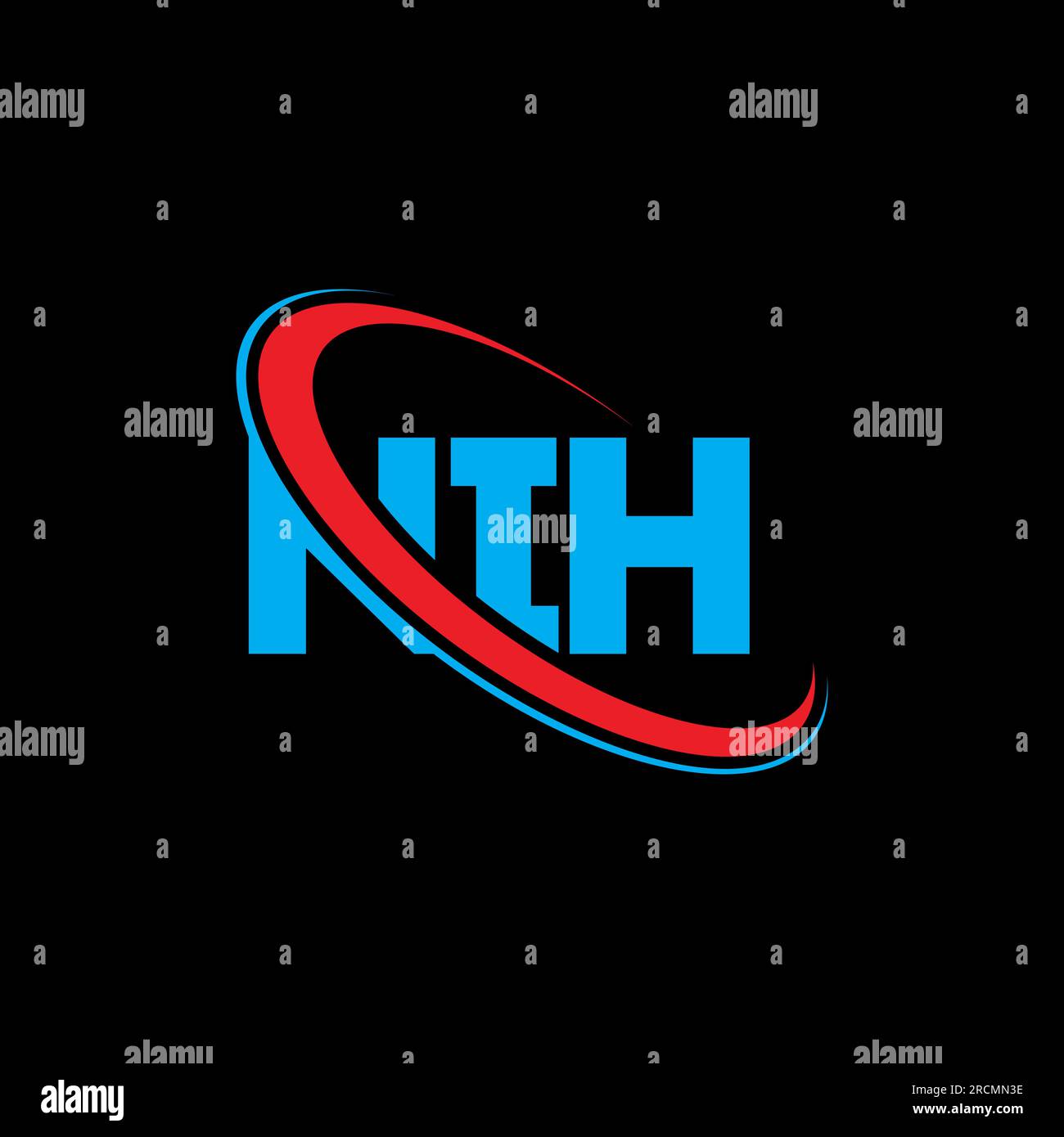 NIH logo. NIH letter. NIH letter logo design. Initials NIH logo linked ...