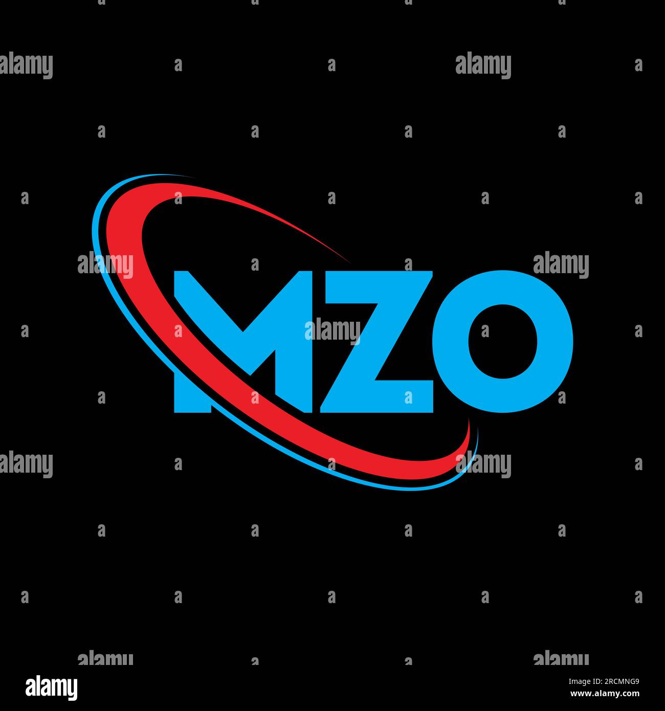 MZO logo. MZO letter. MZO letter logo design. Initials MZO logo linked ...