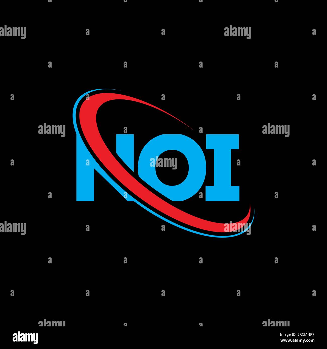 NOI logo. NOI letter. NOI letter logo design. Initials NOI logo linked ...