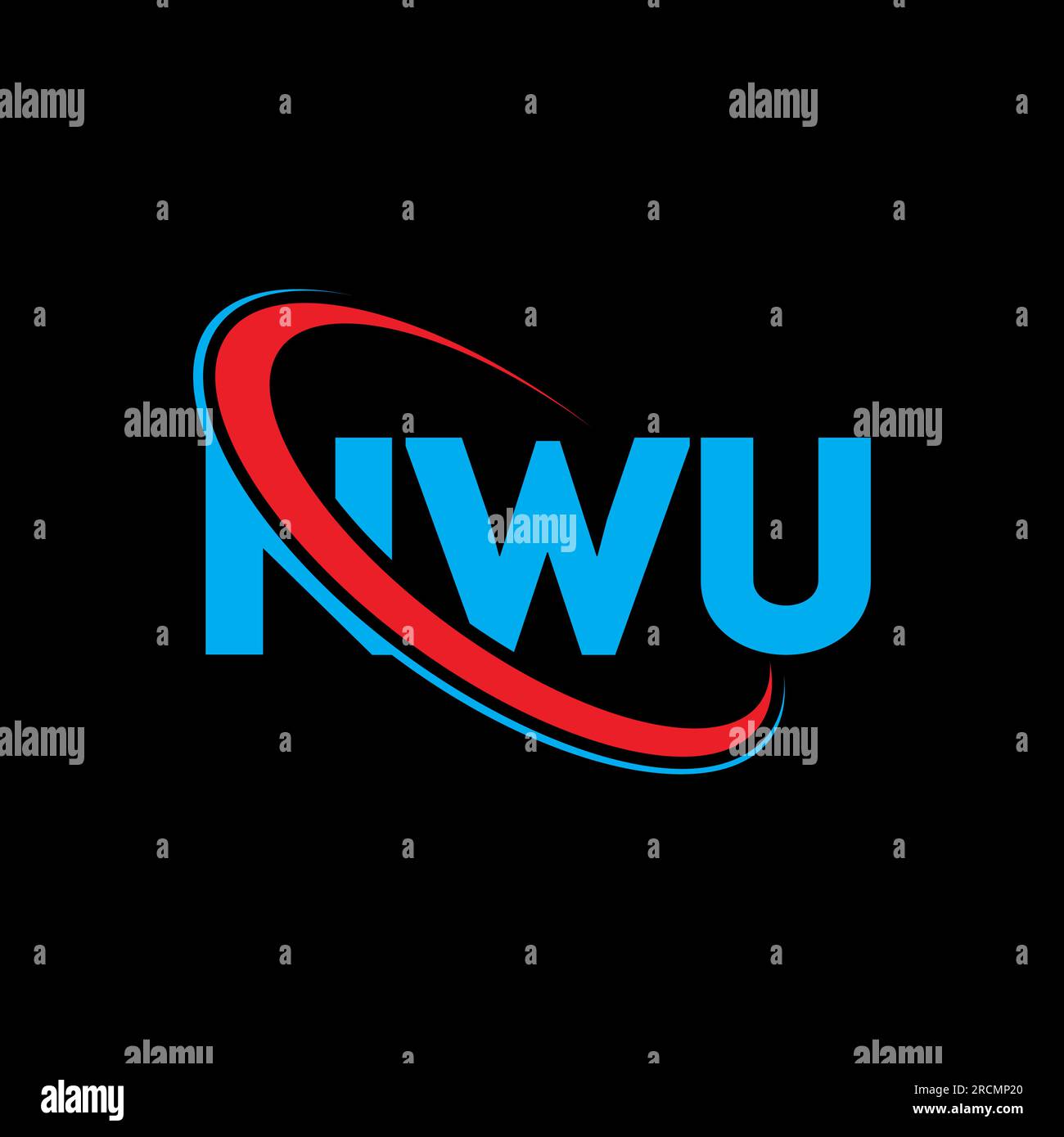 Nwu minimalist logo Stock Vector Images - Alamy