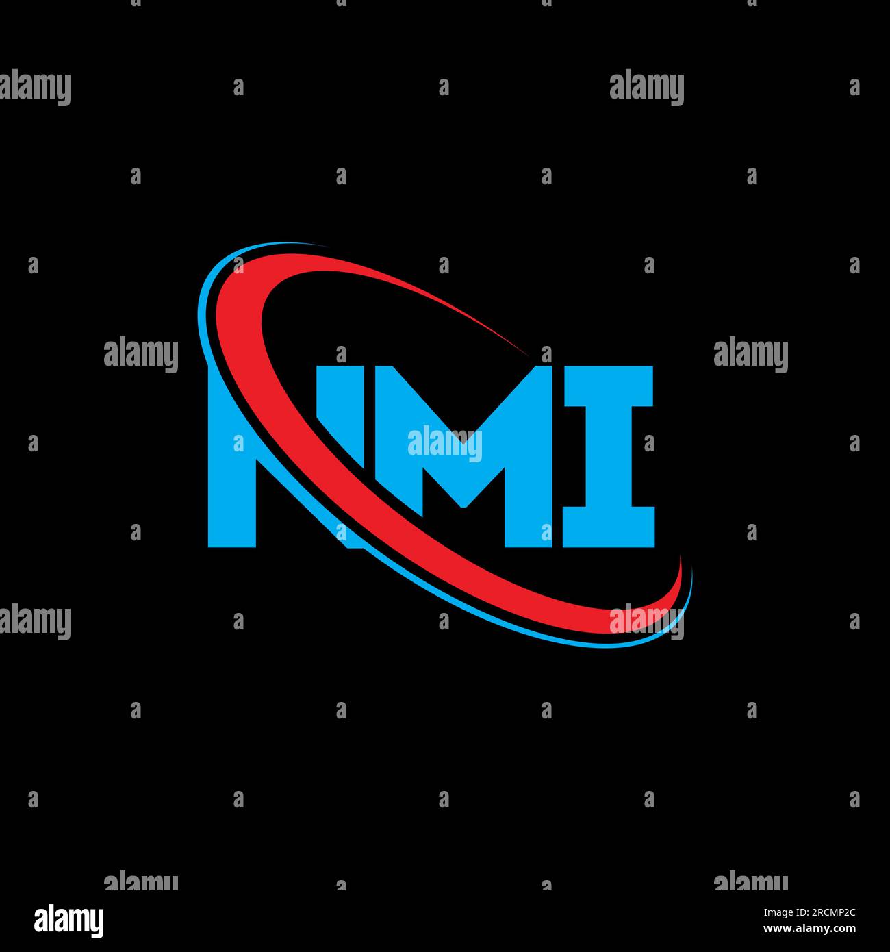 NMI logo. NMI letter. NMI letter logo design. Initials NMI logo linked ...