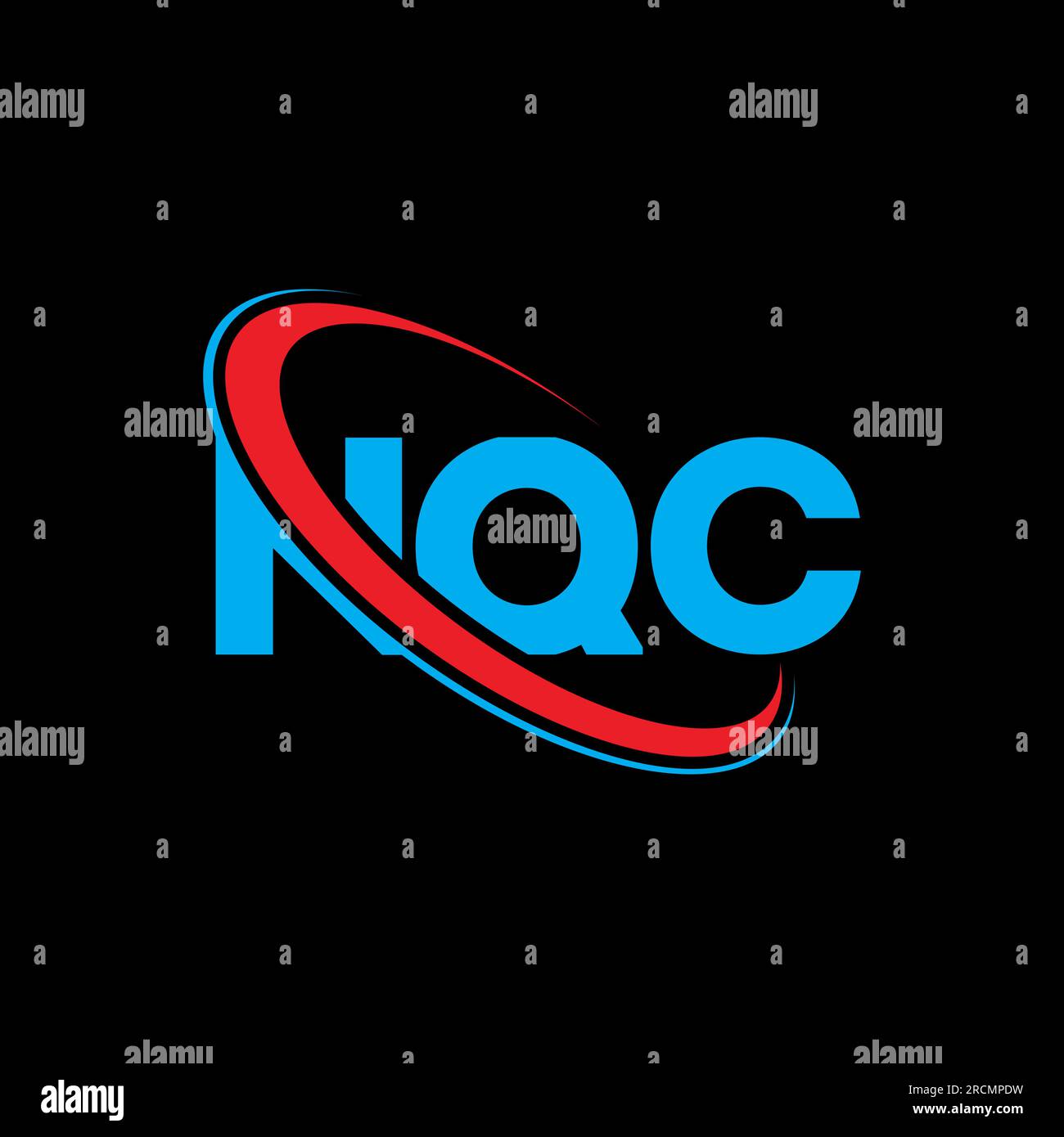 NQC logo. NQC letter. NQC letter logo design. Initials NQC logo linked ...