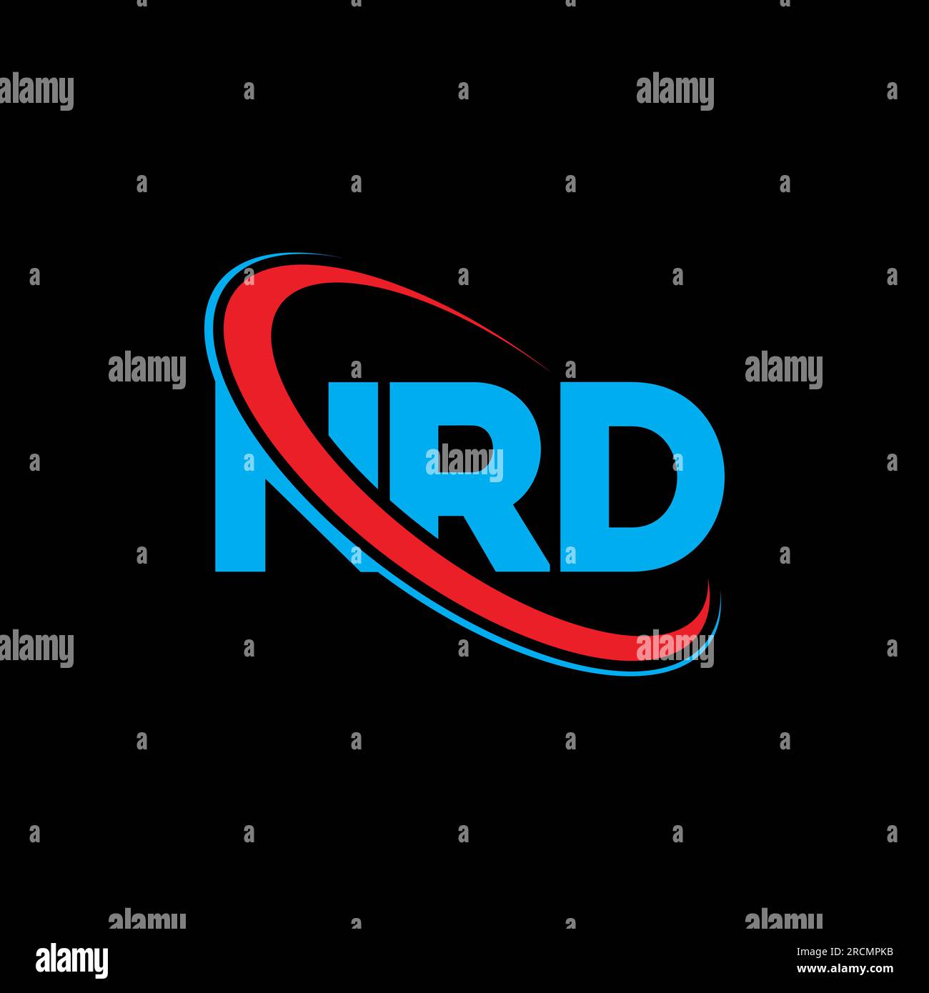 NRD logo. NRD letter. NRD letter logo design. Initials NRD logo linked ...