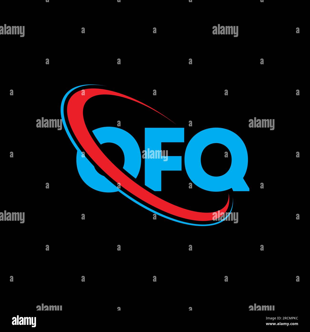 OFQ logo. OFQ letter. OFQ letter logo design. Initials OFQ logo linked ...