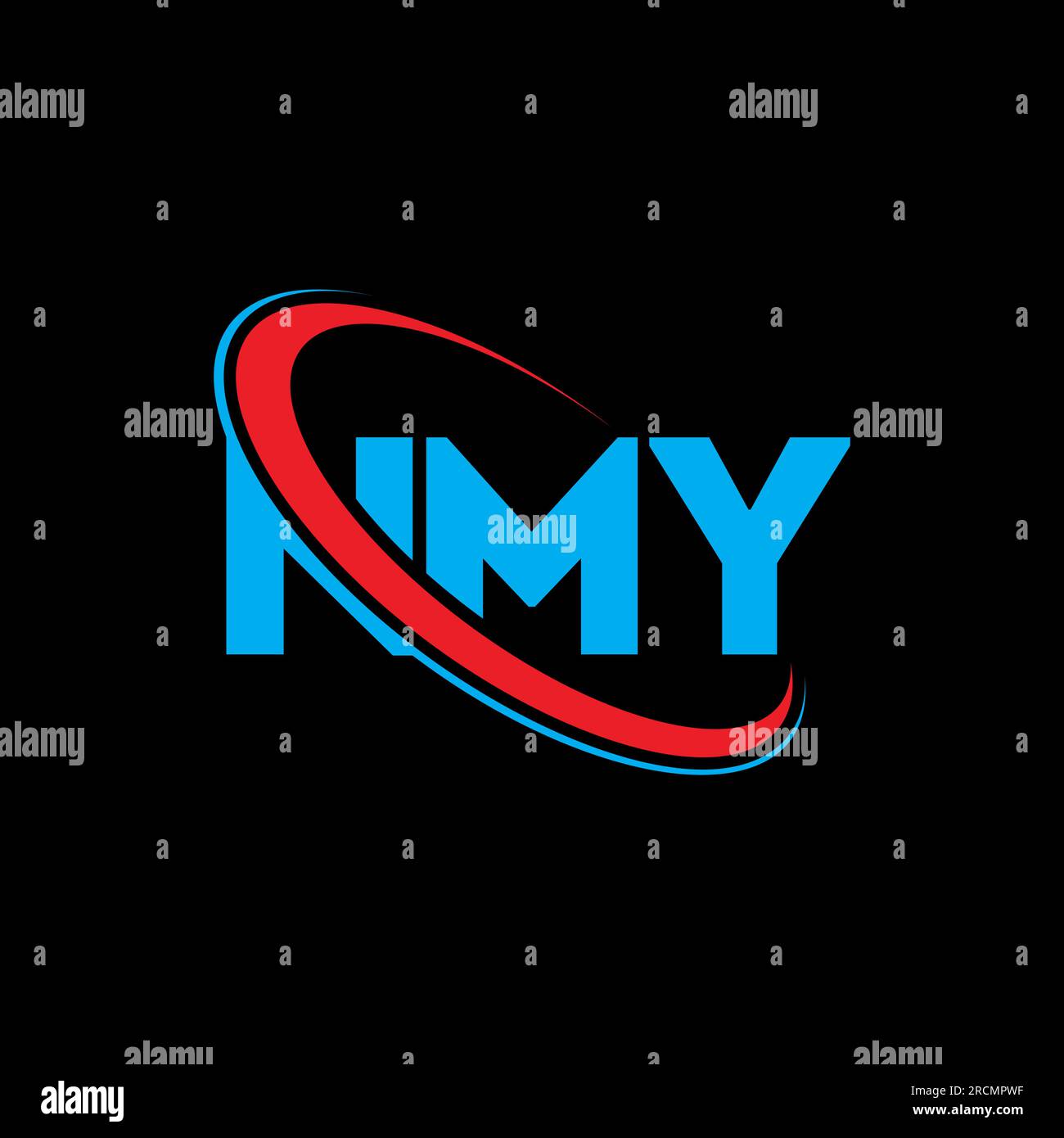 NMY logo. NMY letter. NMY letter logo design. Initials NMY logo linked ...