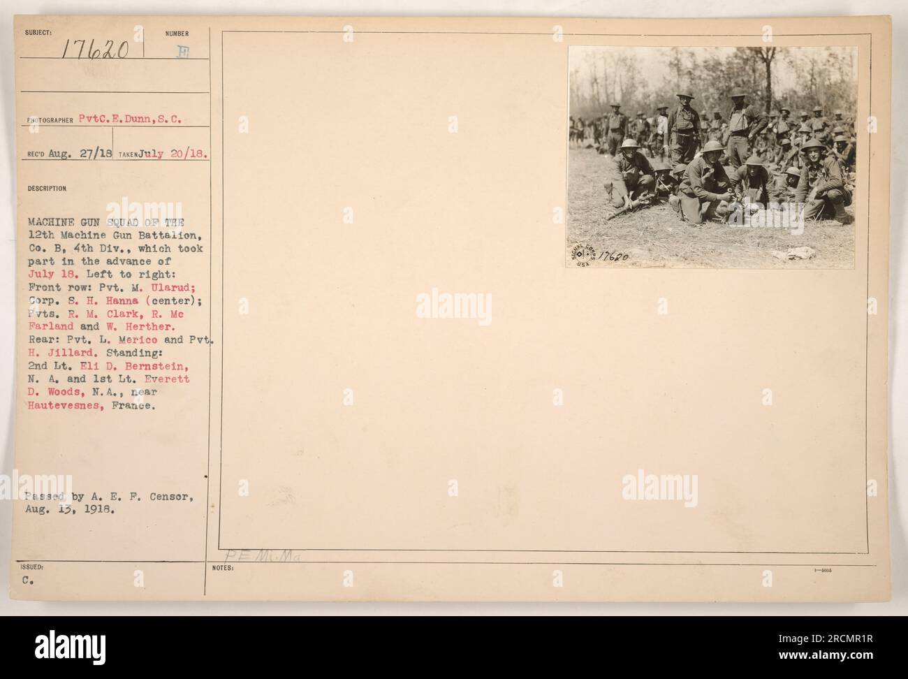 Corp s h hanna hi-res stock photography and images - Alamy