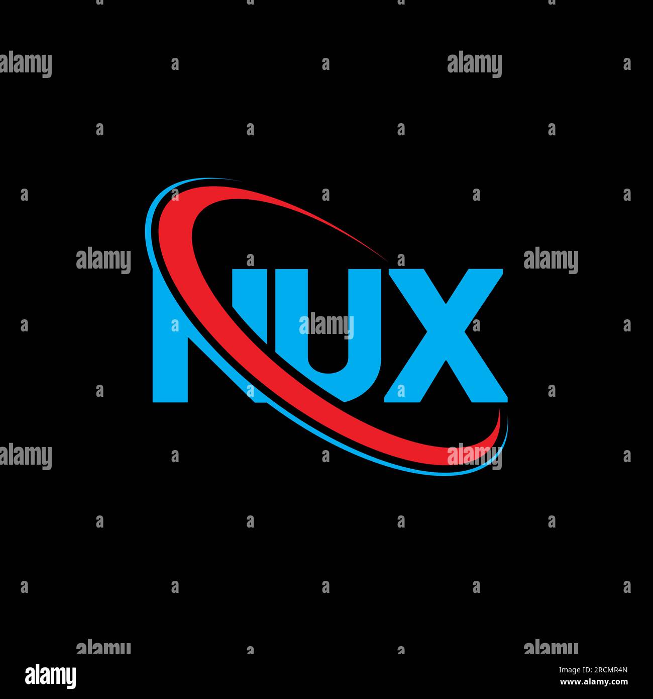 Nux technology logo Stock Vector Images - Alamy