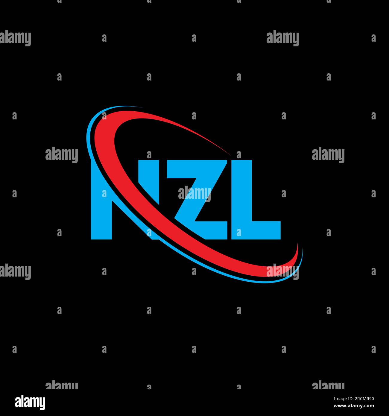 NZL logo. NZL letter. NZL letter logo design. Initials NZL logo linked ...