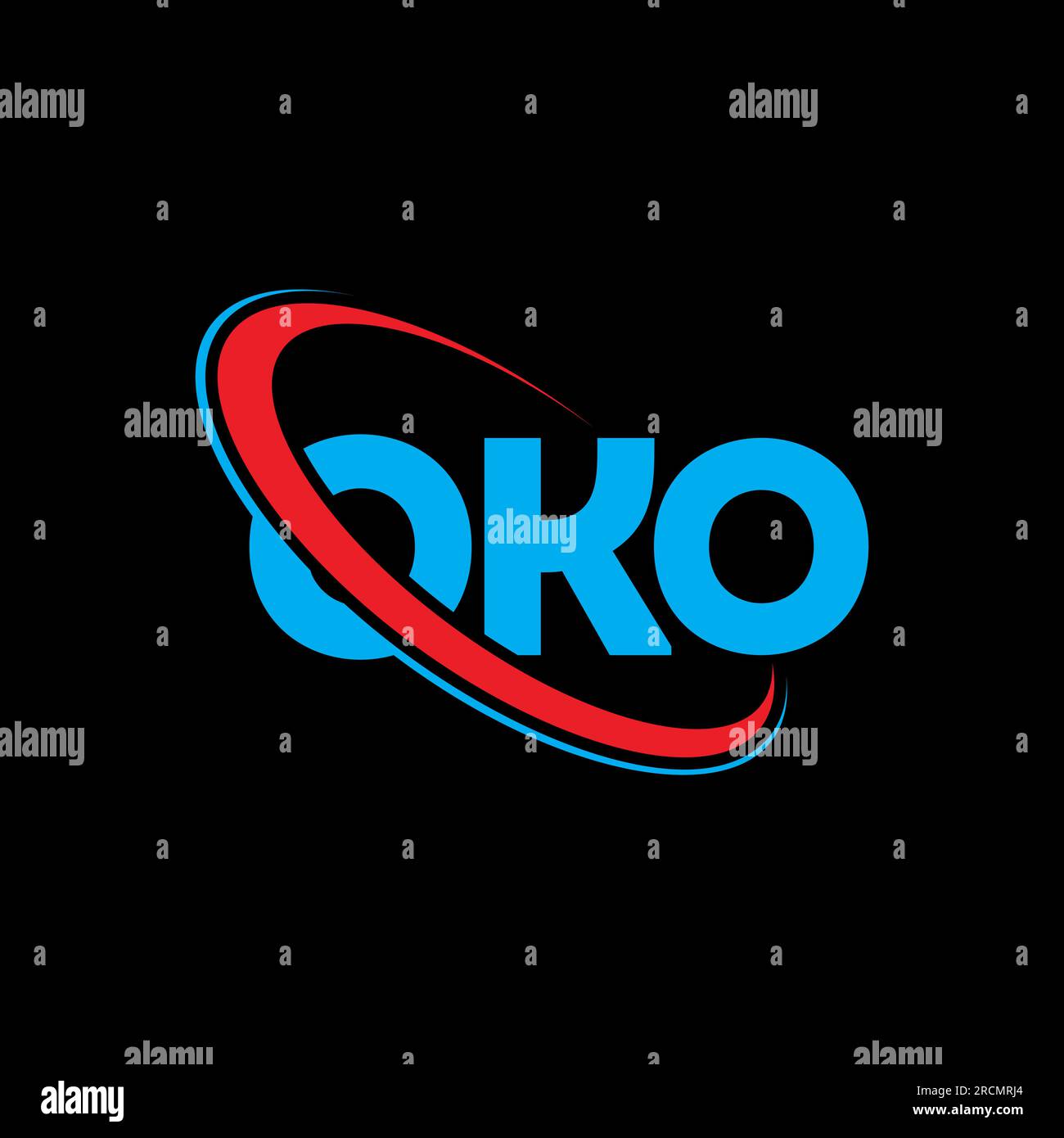 Oko circle logo hi-res stock photography and images - Alamy