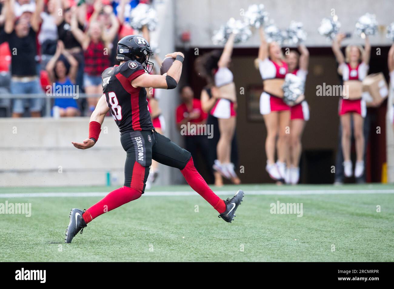 Ottawa, Canada. 15th July, 2023. Ottawa Redblacks quarterback Dustin ...