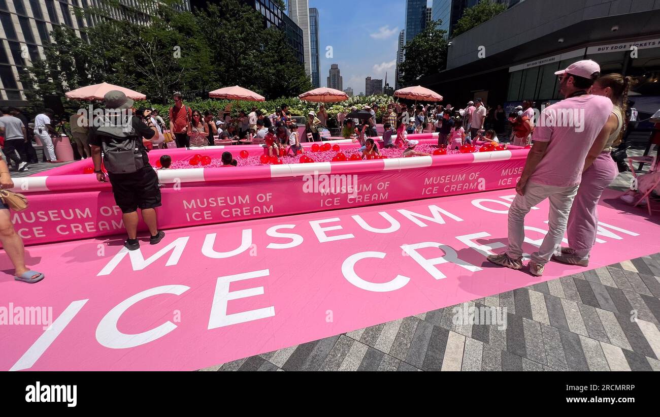 To celebrate Ice Cream Day in the United States, the Ice Cream Museum ...