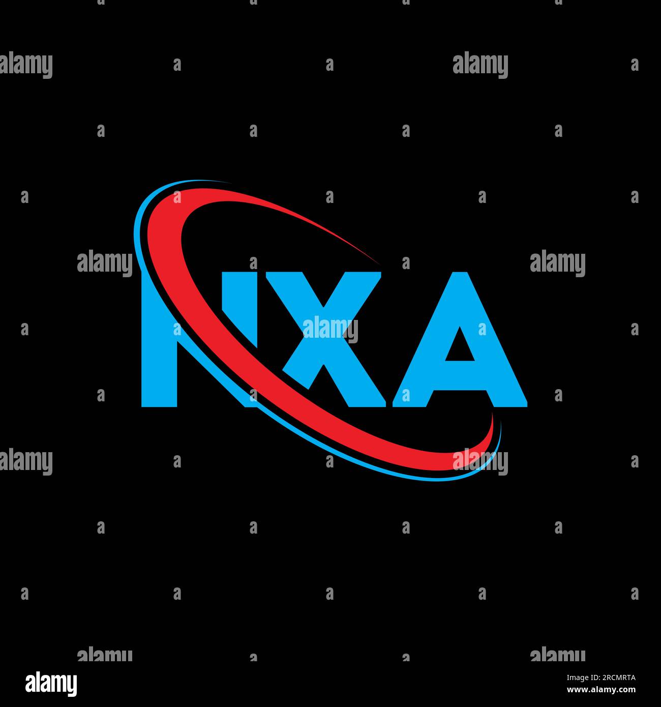 NXA logo. NXA letter. NXA letter logo design. Initials NXA logo linked ...