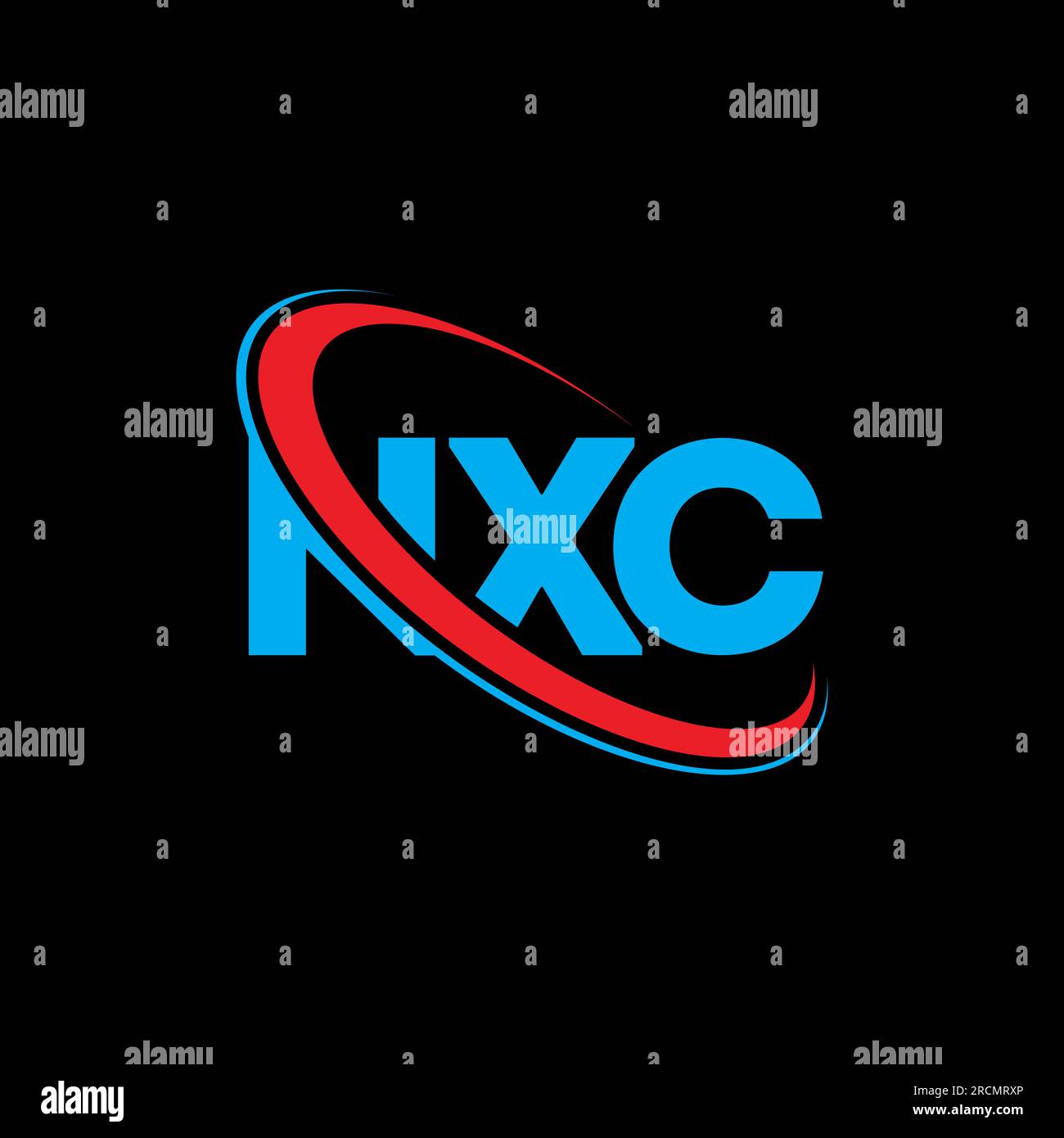 NXC logo. NXC letter. NXC letter logo design. Initials NXC logo linked ...