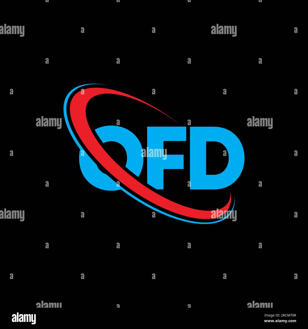 OFD logo. OFD letter. OFD letter logo design. Initials OFD logo linked ...
