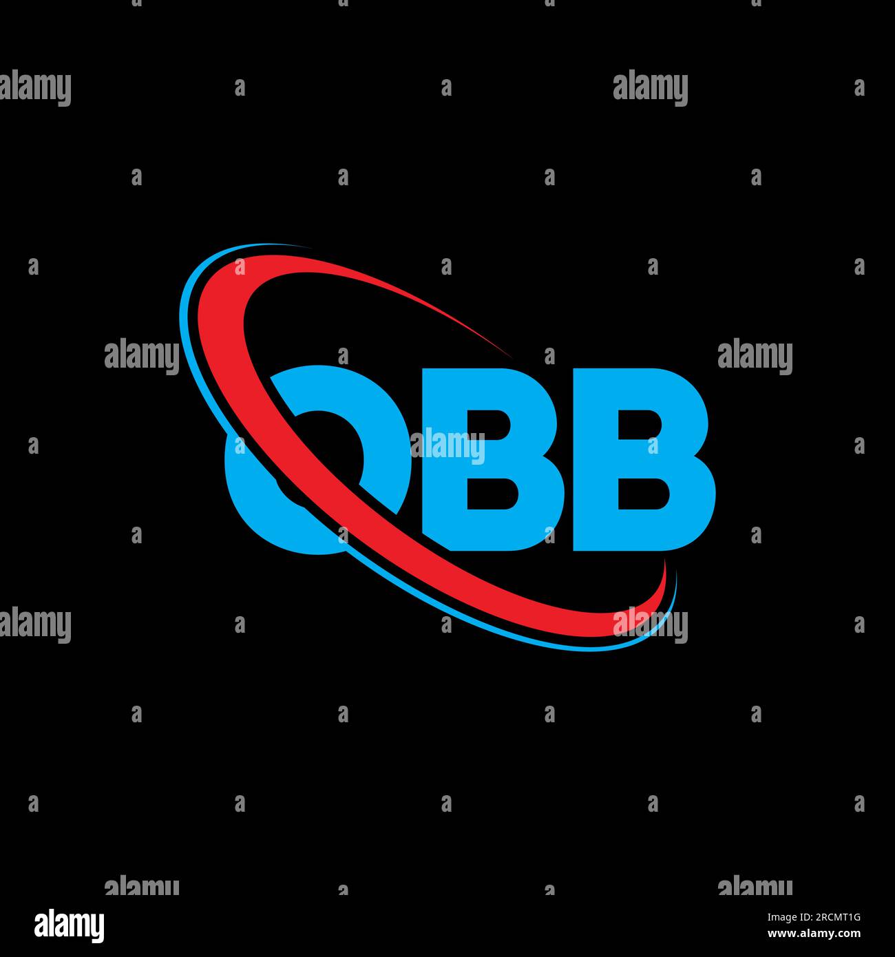 OBB logo. OBB letter. OBB letter logo design. Initials OBB logo linked ...